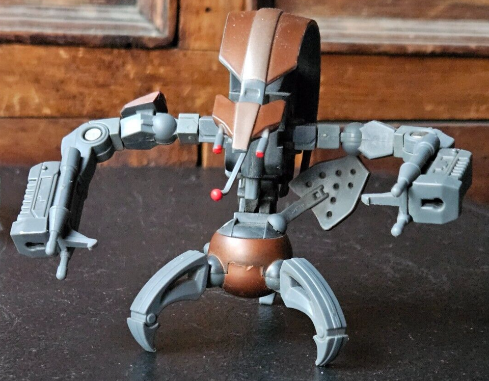 DROIDEKA, DESTROYER DROID ACTION FIGURE. STAR WARS EPISODE 1. 2008 LFL ...