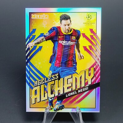 Lionel Messi FC BARCELONA SOCCER FUTBOL SILVER INSERT CARD | eBay