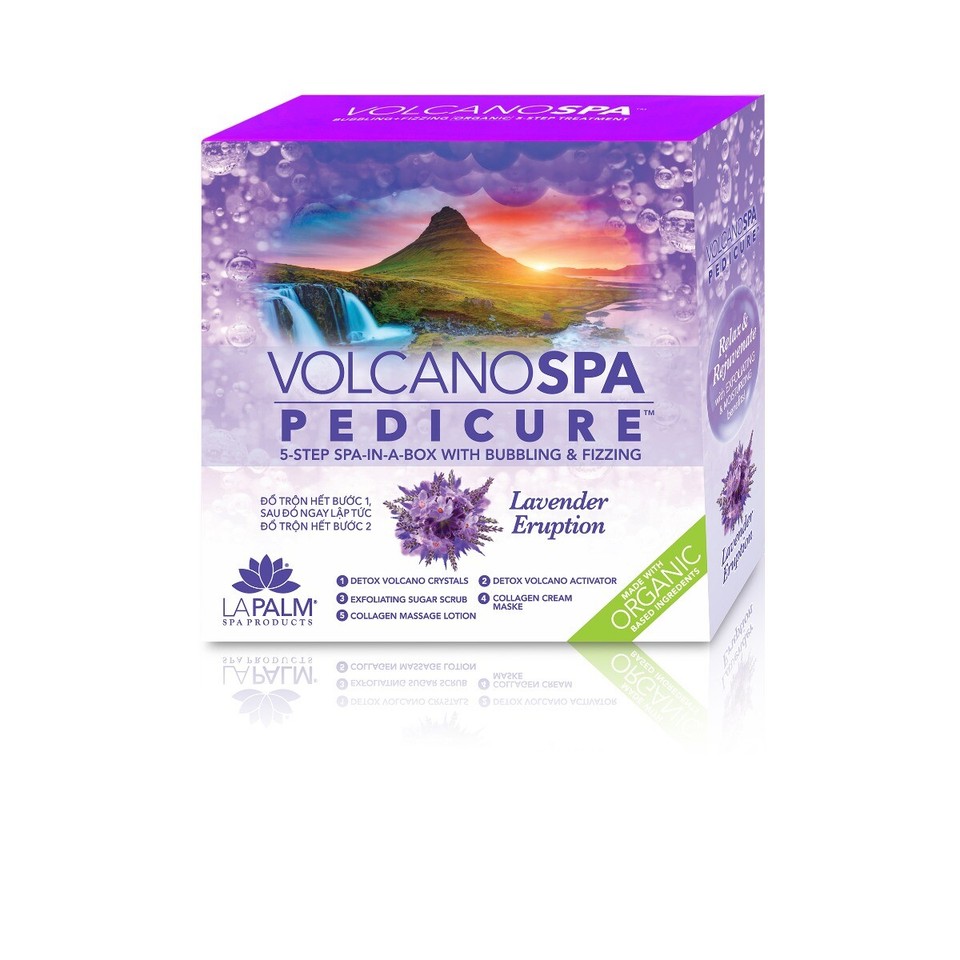 La Palm Volcano Spa Pedicure (5-Step Spa-in-a-Box) | eBay