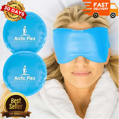 Cold Eye Mask - Gel Ice Pack For Cool Sleeping, Dry Night Treatment ...