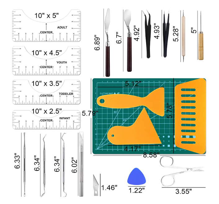 33 Cricut Tool Set Craft Basic Supplies Home School Scrapbook Crafts ...