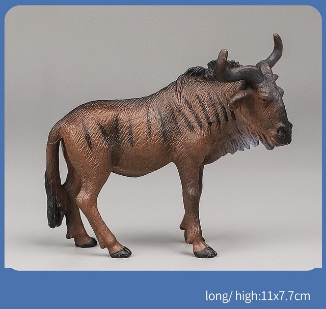 Wildebeest Animal Toy PVC Action Figure Doll Kids Toys Party Gifts | eBay