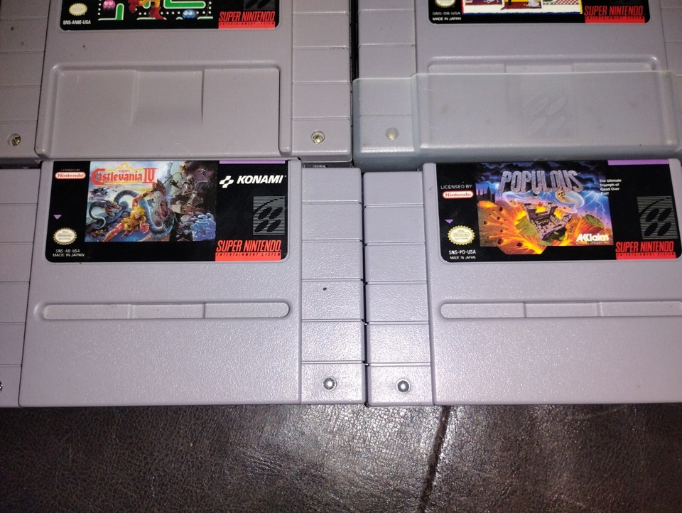 Super Nintendo Game Lot | eBay