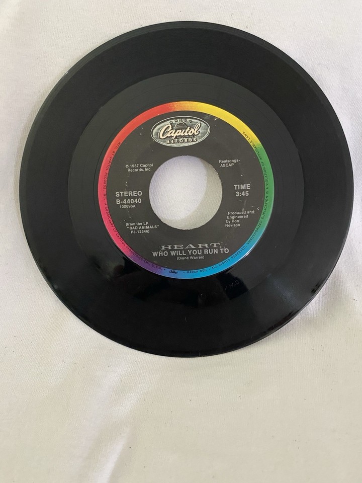 Heart 45rpm Magic Man Recorded Live In Japan 1986/ Who Will You Run To ...