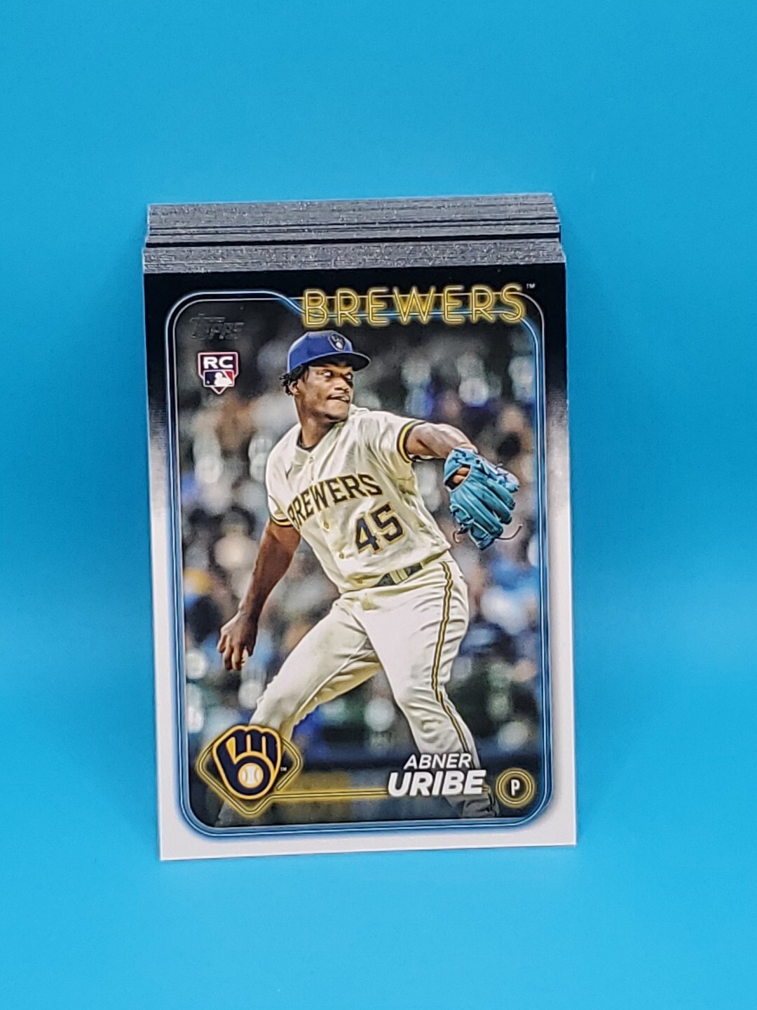 Abner Uribe 2024 Topps Series 1 RC #310 Lot Of 49 Cards - Milwaukee ...