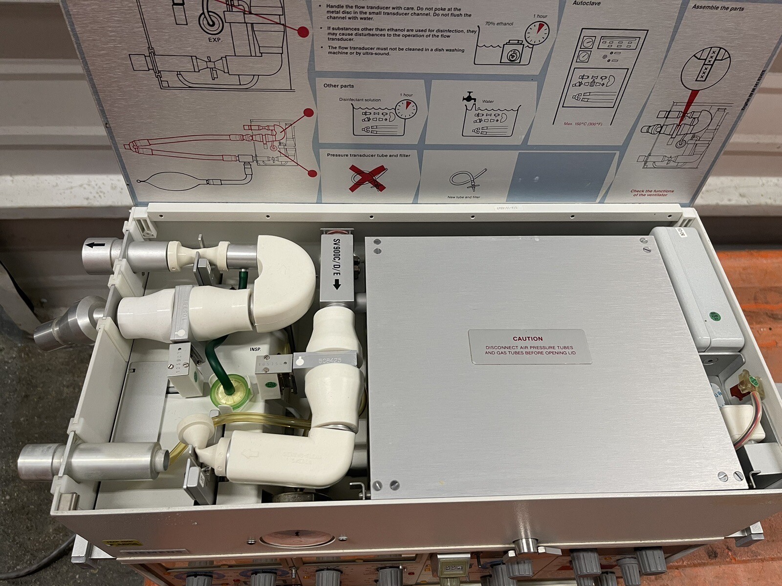 SIEMENS-Elema AB 900C Servo Ventillator 900 C - FOR PARTS / REPAIR | eBay