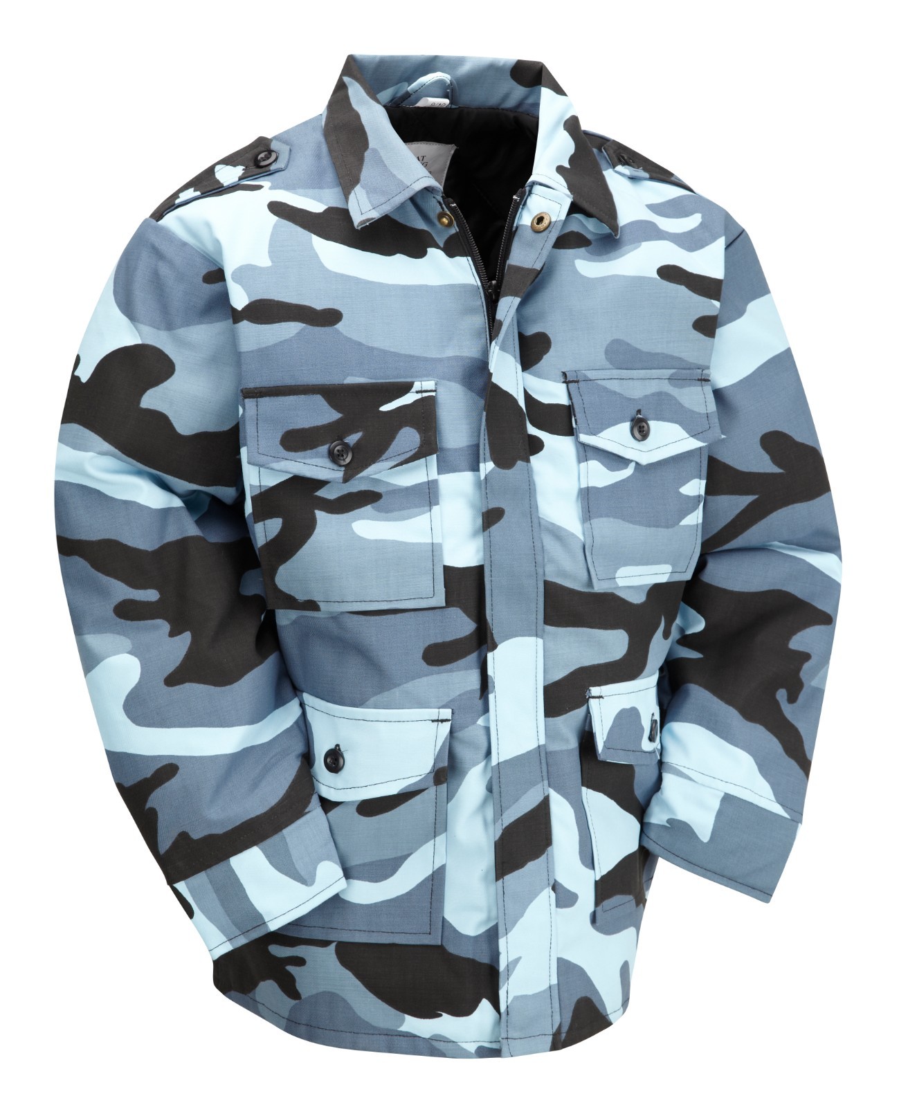 Kids Army Outfit Camo Jacket Top Gun Combat Field Junior Camouflage ...