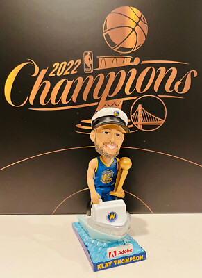 Klay Thompson CAPTAIN KLAY 2022-2023 GS Warriors Bobblehead SGA | eBay