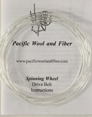 Spinning Wheel Belt, Double Drive, Clear, Spinning Wheel Band | eBay