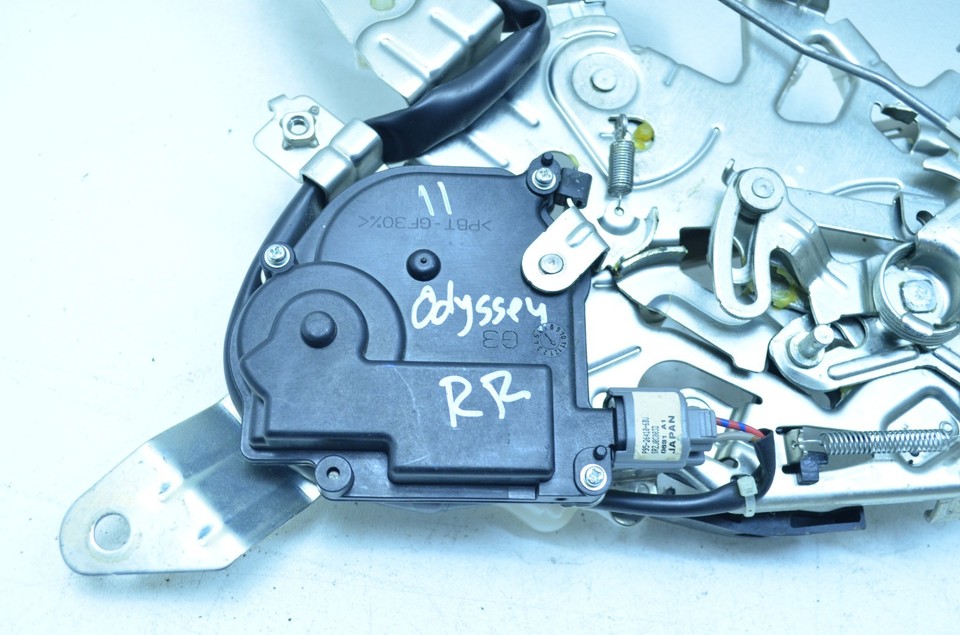 11-17 HONDA ODYSSEY REAR RIGHT PASSENGER SLIDING DOOR LOCK LATCH ...