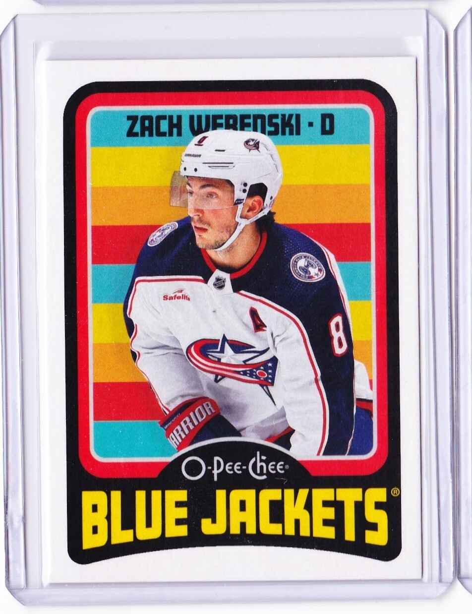 Zach Werenski 2024 O-Pee-Chee #240 Blue Border Price Guide - Sports ...