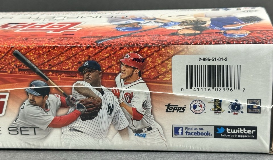 2012 Topps Baseball Cards Complete Set Factory Sealed | eBay