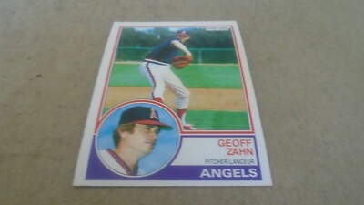 1983 O-Pee-Chee BASEBALL CARD # 131 GEOFF ZAHN CALIFORNIA ANGELS OPC | eBay