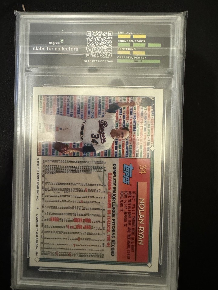 1994 Topps - Gold #34 Nolan Ryan | eBay