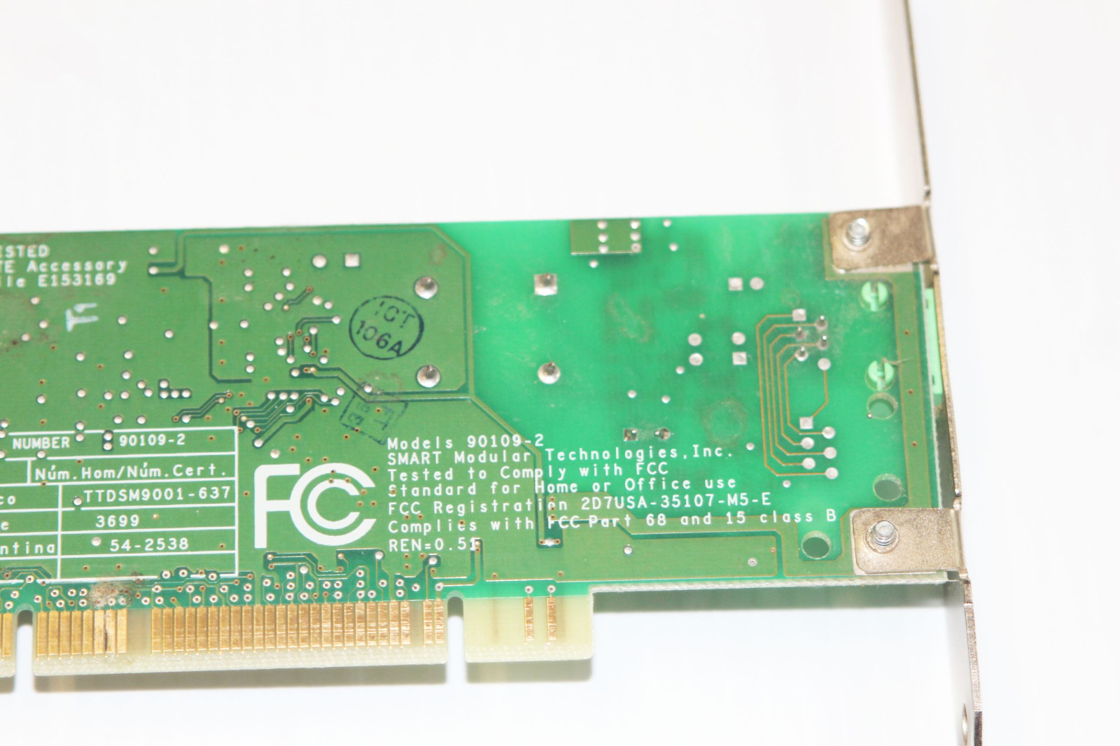 Genuine Internal PCI 56k Dial Up Modem 5187-4317 - Compaq S6200 S6000 ...