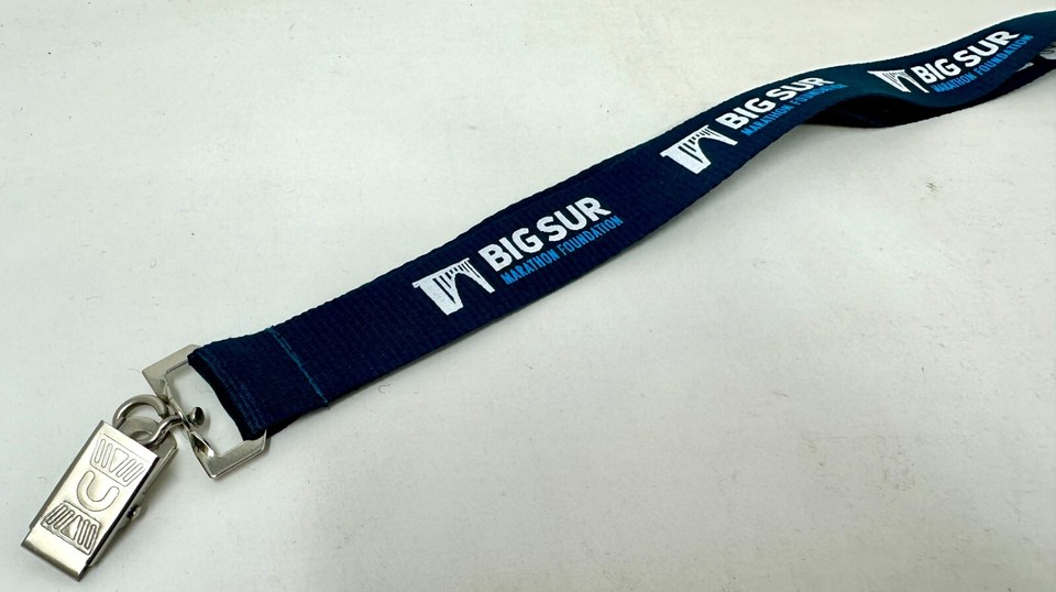 Big Sur International Marathon Race Run ID Pass Credentials Name Badge ...