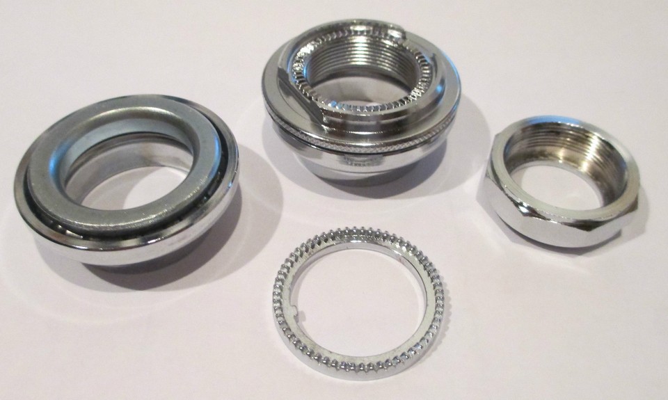 Old School BMX-Tioga Tange Bear Trap 2 Headset 1" Threaded C/Race 26.4 ...