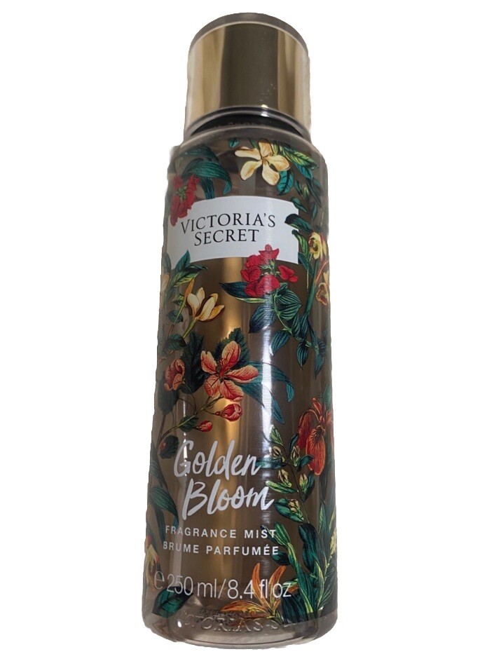 Victoria Secret Golden Bloom Limited Edition Fragrance Mist | eBay