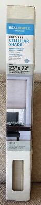 Real Simple Solutions Cordless Roman Cellular Shade 23” X 72” NEW SAND ...