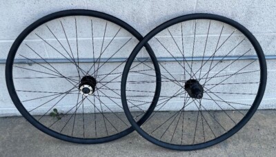 700x 25mm Road Bike Front & Rear Wheels set 10 speed Cassette with QR ...