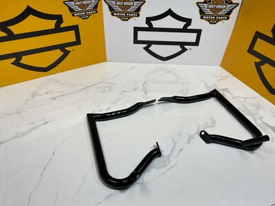 🔥Factory 47 Rear Crash Bar Anarchy Black for 97-23 Harley Baggers🔥 | eBay