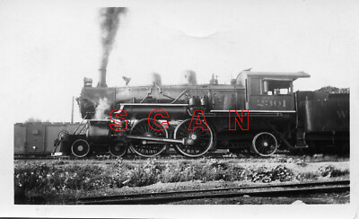 2H695 RP 1940s W&LE WHEELING & LAKE ERIE RAILROAD 442 LOCO #2301 ...