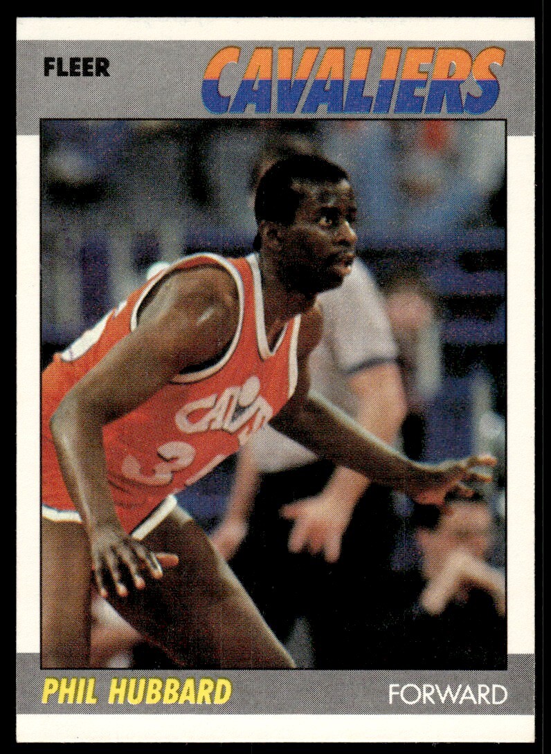 1987-88 Fleer Phil Hubbard Cleveland Cavaliers #53 | eBay