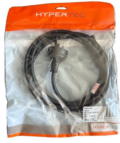 HYPERTEC POWER CABLE. H40IEC2. NEW IN PACKET. IEC 2M 9318674177616 | eBay
