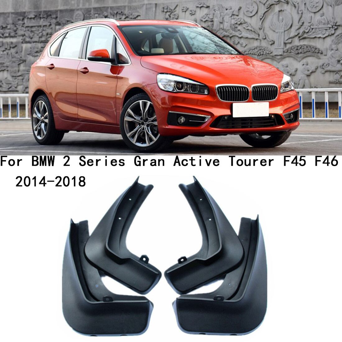 Splash Guards Mud Flaps FOR BMW 2 Series Gran Active Tourer F45 F46 14 ...