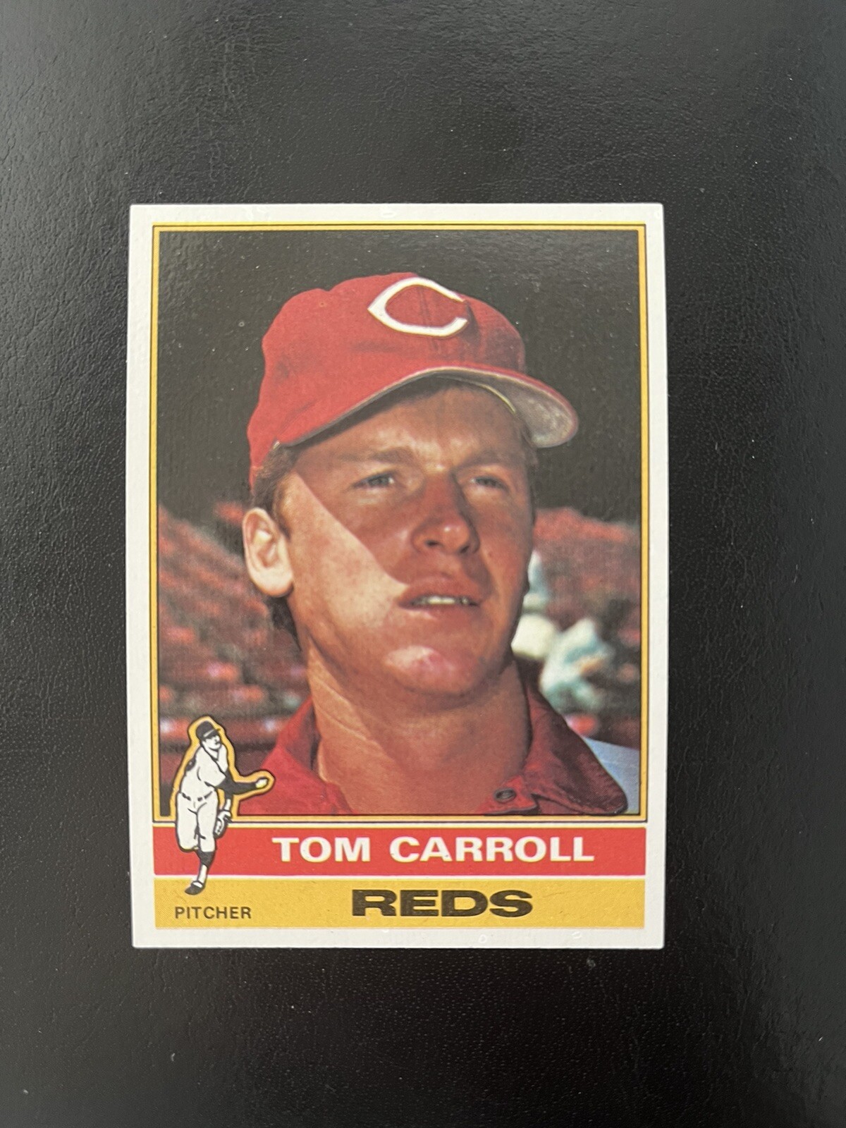 1976 TOPPS #491 TOM CARROLL CIN REDS— SHARP💥*** (wph) | eBay