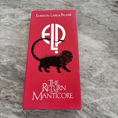 Emerson Lake & Palmer Return Of The Manticore Box Set Cds 42282845924 ...