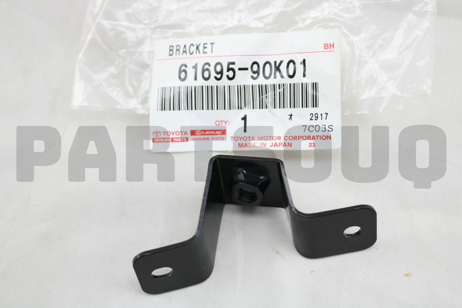 6169590K01 Genuine Toyota BRACKET, REAR WHEEL OPENING, NO.3 61695-90K01 ...