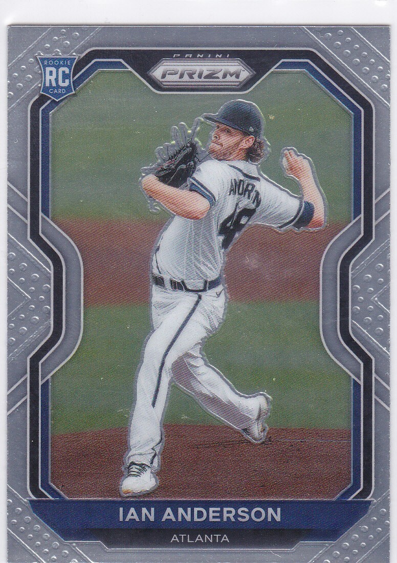 2021 Panini Prizm Ian Anderson Rookie RC Atlanta Braves #82 | eBay