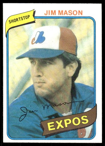 1980 Topps Jim Mason #497 Montreal Expos Baseball Card | eBay