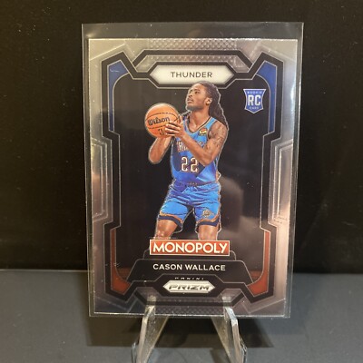 Carson Wallace 2023-24 Panini Prizm Monopoly Rookie Card RC-Thunder | eBay