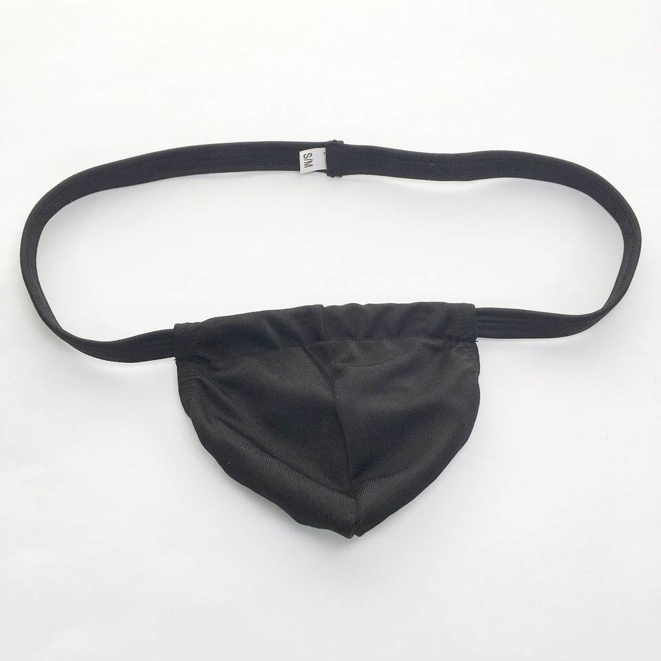 K1101 Mens Bulge Pouch String Thong Jocks Swimsuit Adjustable Pouch ...