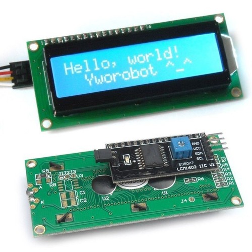 New Blue IIC I2C TWI 1602 16x2 Serial LCD Module Display for Arduino | eBay