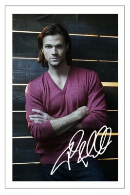JARED PADALECKI SIGNED PHOTO PRINT AUTOGRAPH SUPERNATURAL | eBay UK