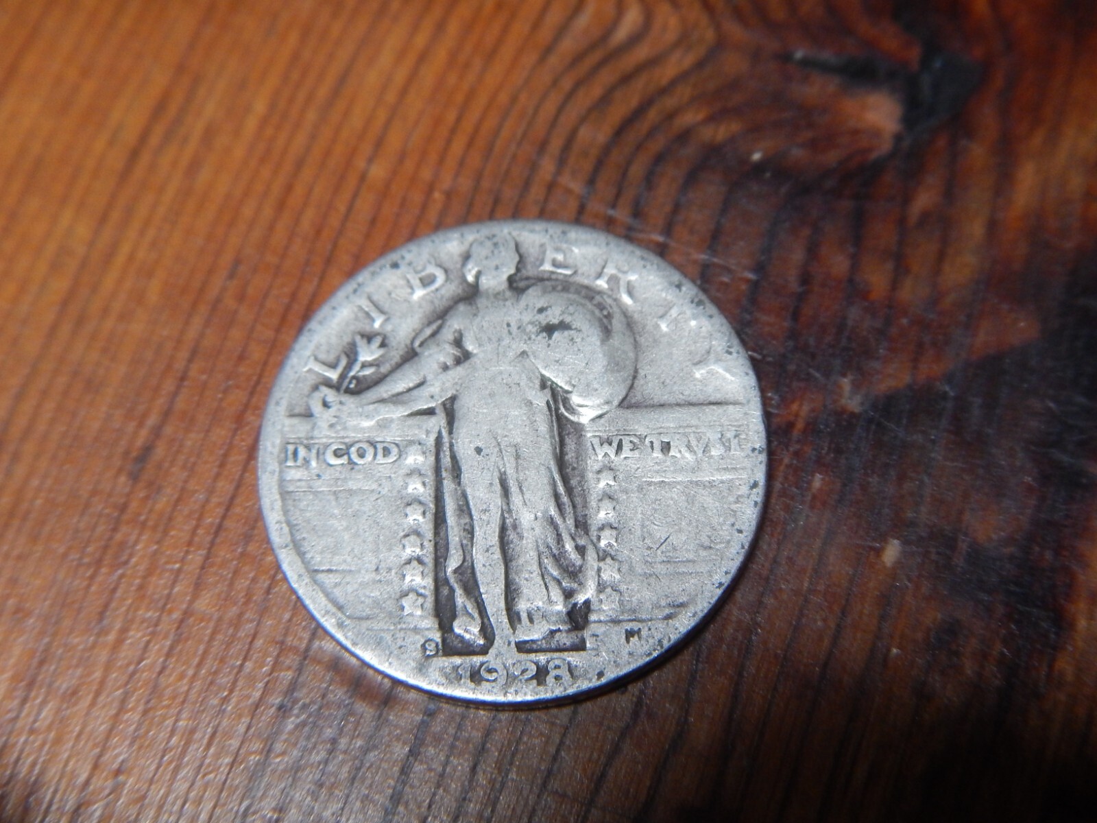 1928S 1928-S Standing Liberty Quarter 25c Silver Coin .25 Face Value | eBay