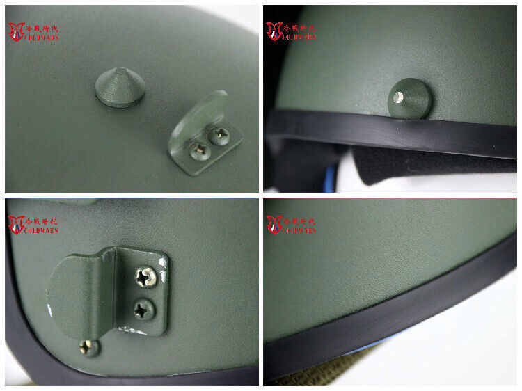 KILLA EVI Russian Replica Maska-1 SCH Steel Helmet Tactical Bimetal ...