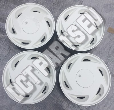 ️ 4x CLASSIC WHEELS 4x100 CENTRA TURBO 6x14 BMW E21 E30 2002 323i VW ...