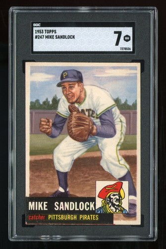 1953 Topps #247 Mike Sandlock SGC 7 NM #7278526 | eBay