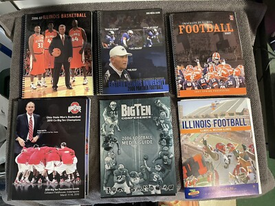 NCAA Illinois Themed Media Guide Lot. | eBay