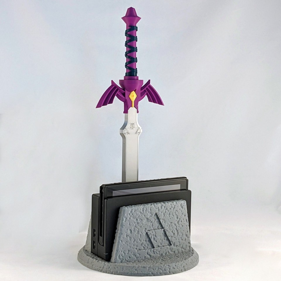 Zelda Master Sword Dock Stand for Nintendo Switch / OLED / Switch 2 3D ...