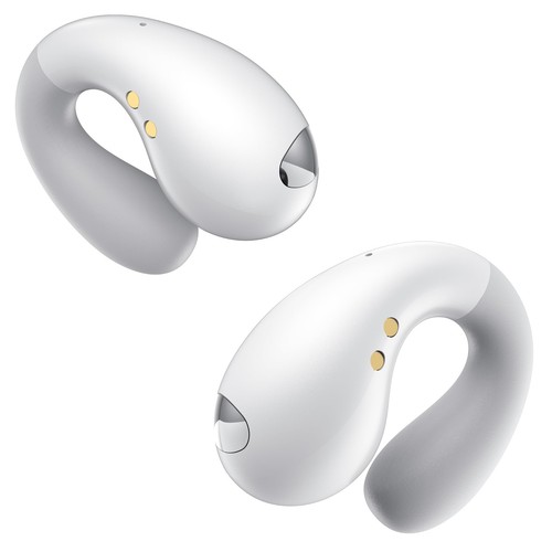 Open Ear Earbuds Wireless Bluetooth 5.3 Earphones Flexible Clip On Ear ...