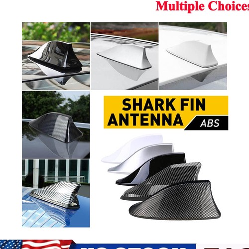 Fin Roof Car Trim Antenna Shark Radio FM/AM Antena Cover Waterproof ...
