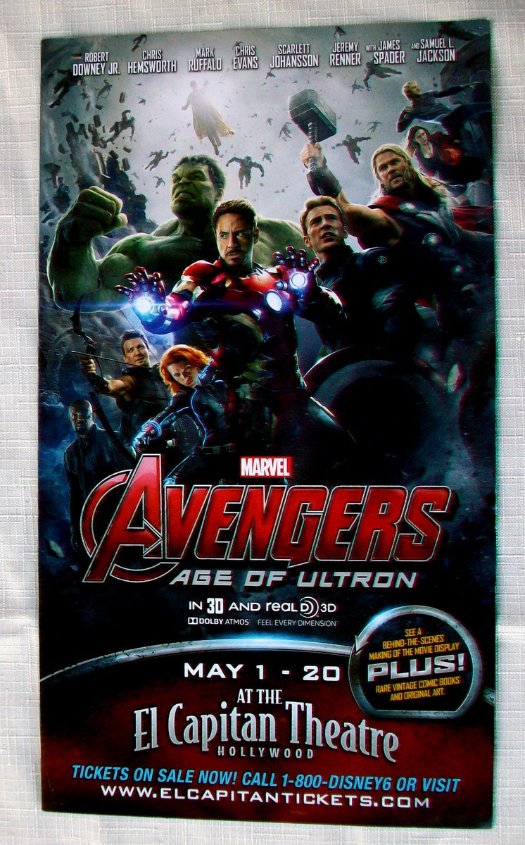 De Avengers Theatrale Poster
