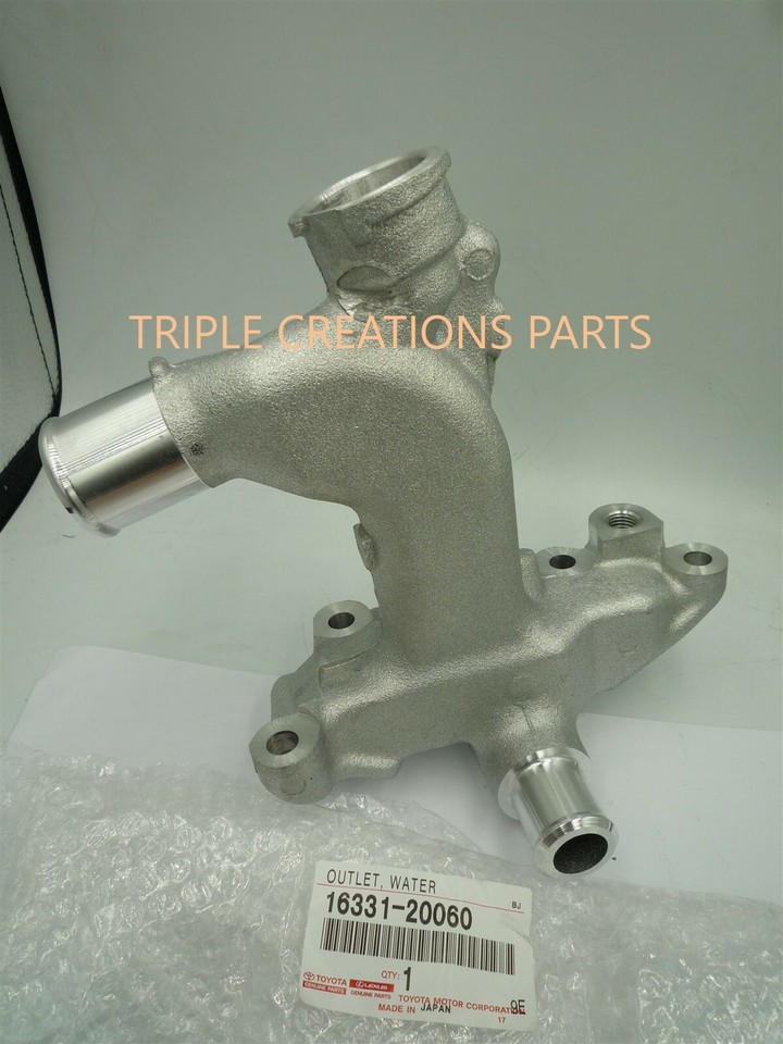 Genuine 16331-20060 Lexus ES300 ES330 Camry Solara MCV30 Water Outlet ...