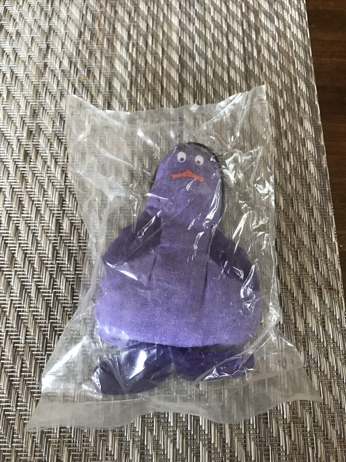 Vintage GRIMACE PLUSH DOLL 1980's McDonald's Fast Food Mint in Sealed ...