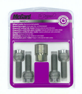 Boulons Sphérique,Set 4 Pièces - Original - E050 Mcgard Mercedes Classe ...